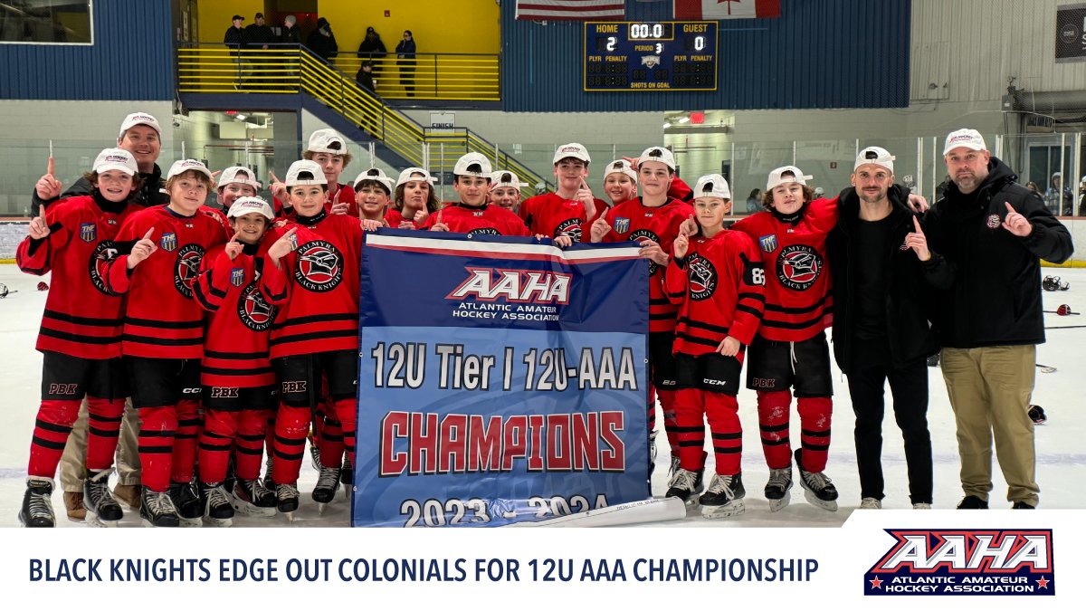 Black Knights Edge Out Colonials for 12U AAA Championship - Black Bear ...